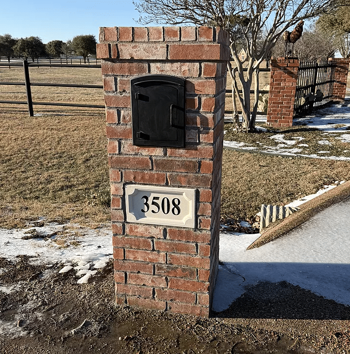 Buy Manchester Column Mounted Mailbox at Mailboxworks