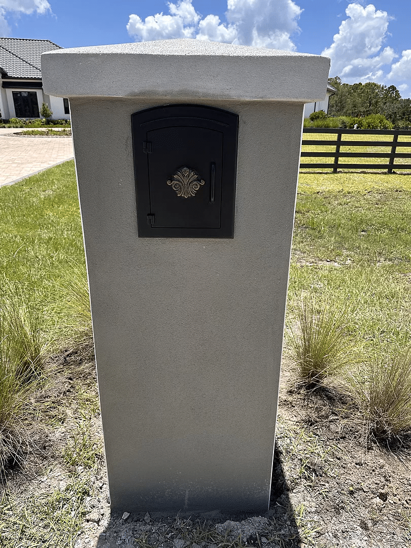 Buy Manchester Column Mounted Mailbox at Mailboxworks